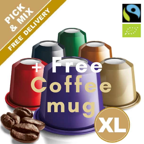 Nespresso Compatible Capsules - Rated #1 in tests - Save up to 50%